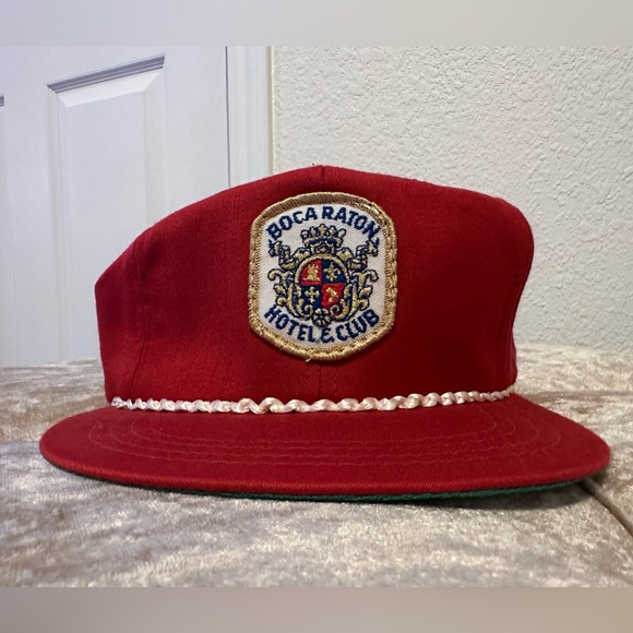 Accessories | Vintage Boca Ratan Hotel Club Trucker Hat | Poshmark